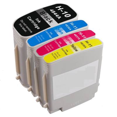 5pk HP Compatible Combo Set Ink cartridges for HP #10 #11 Inkjet 1000 ...