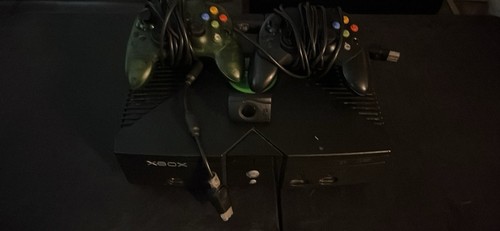 Original Xbox Console With All Original Cables & 2 Controllers - Still ...