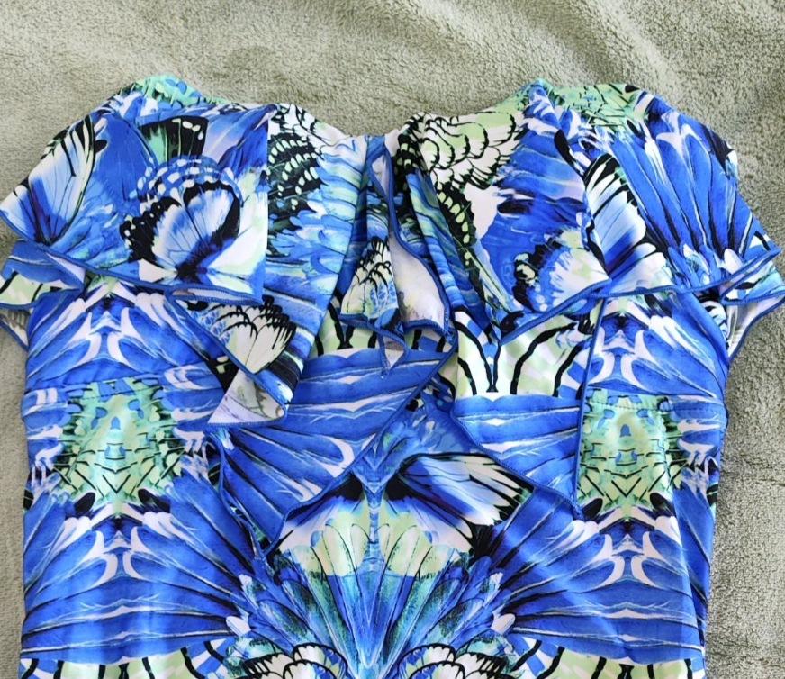 NEW Blue Print One Piece Swimsuit SEAFOLLY Size 12 Gorgeous | eBay ...