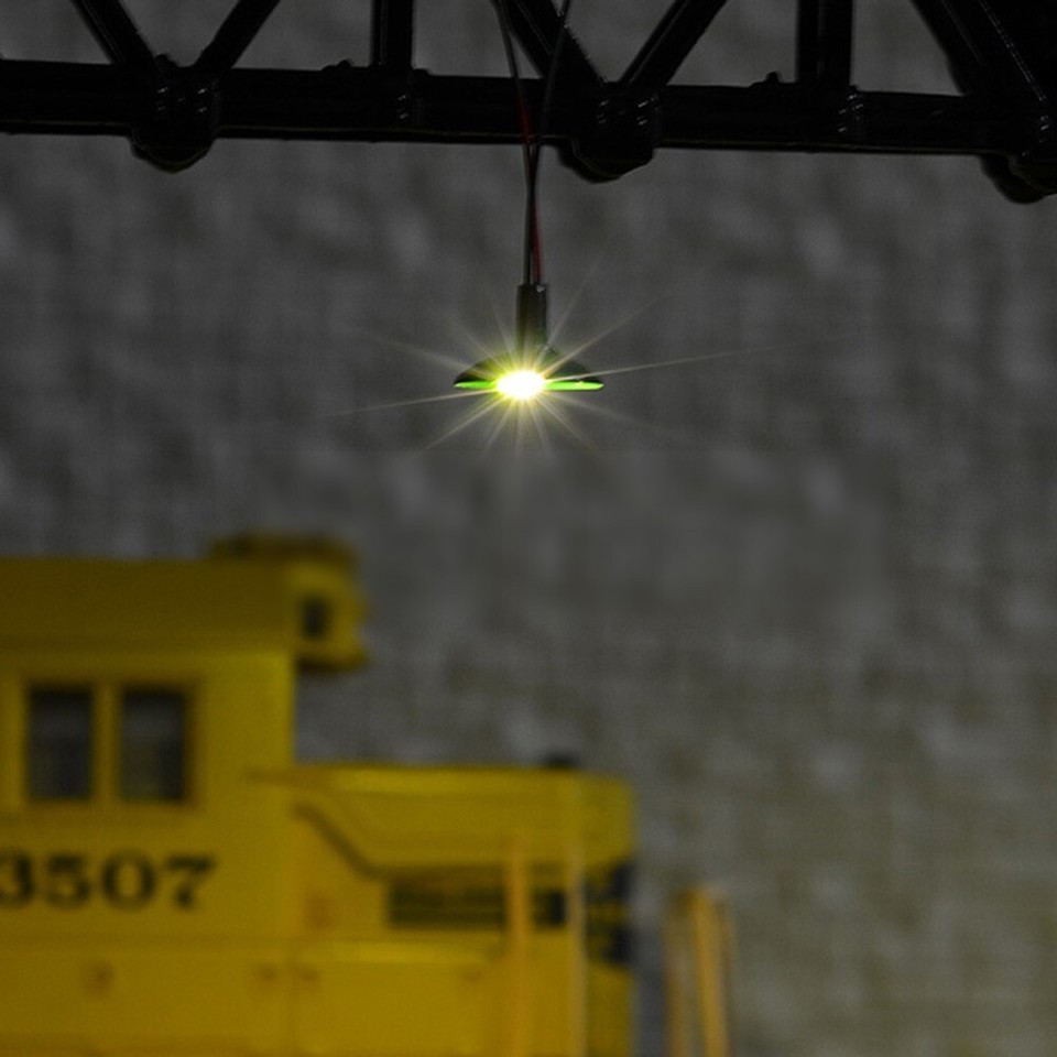 10pcs OO / HO Scale Street-Light Model Wall Lamp Posts Led Ceiling ...