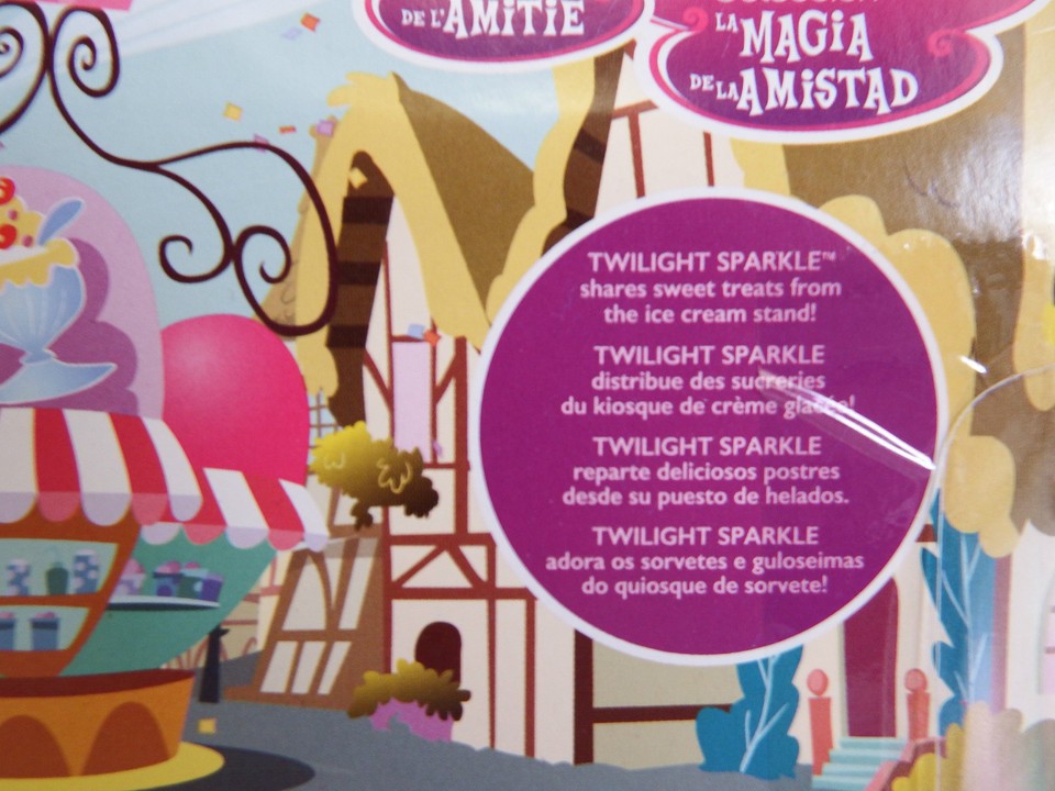 My Little Pony Friendship is Magic ICE CREAM STAND with Twilight ...