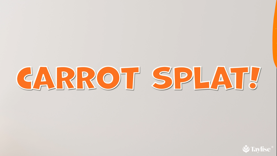 CARROT SPLAT – Easter Party Game | family, friends, kids, school ...
