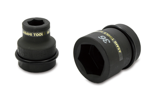 ASAHI TOOLS Impact Socket For Hand Tool 1”(25.4mm) US8 54~95mm 6-sided ...