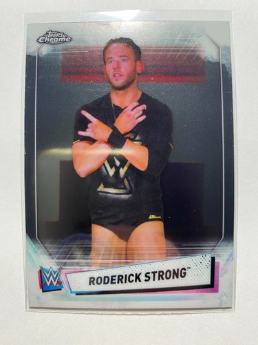 Roderick Strong 2021 Topps Chrome #93 WWE Card | eBay