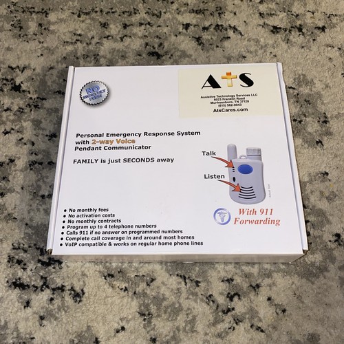 Ats Personal Emergency Response System Used In Box | eBay