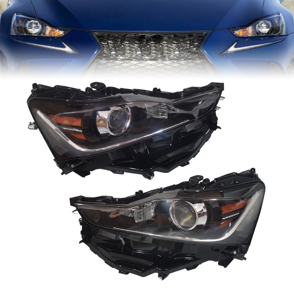 1 Pair LED Headlights For 2017 2018 2019 2020 Lexus IS300 IS350 Left ...