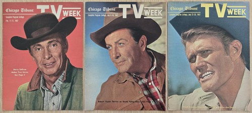 Lot of 3 TV Week Chicago Tribune Weekly Program Listings - Western Star ...