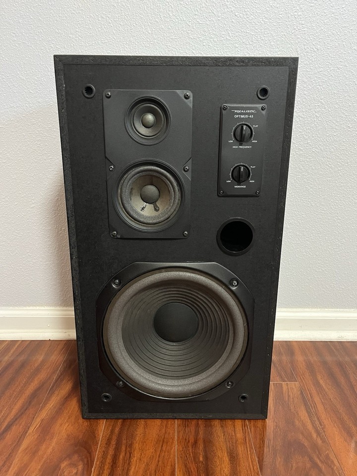 Vintage Realistic Optimus-45 10" Woofer Speaker Midrange & Bass New ...