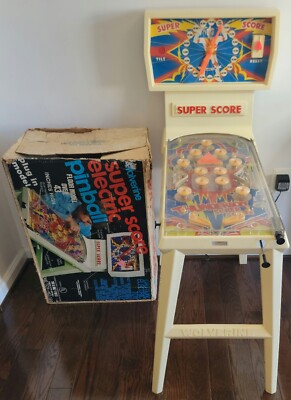 Wolverine Super Score Electric Pinball Model 194 Made in USA 1970's ...