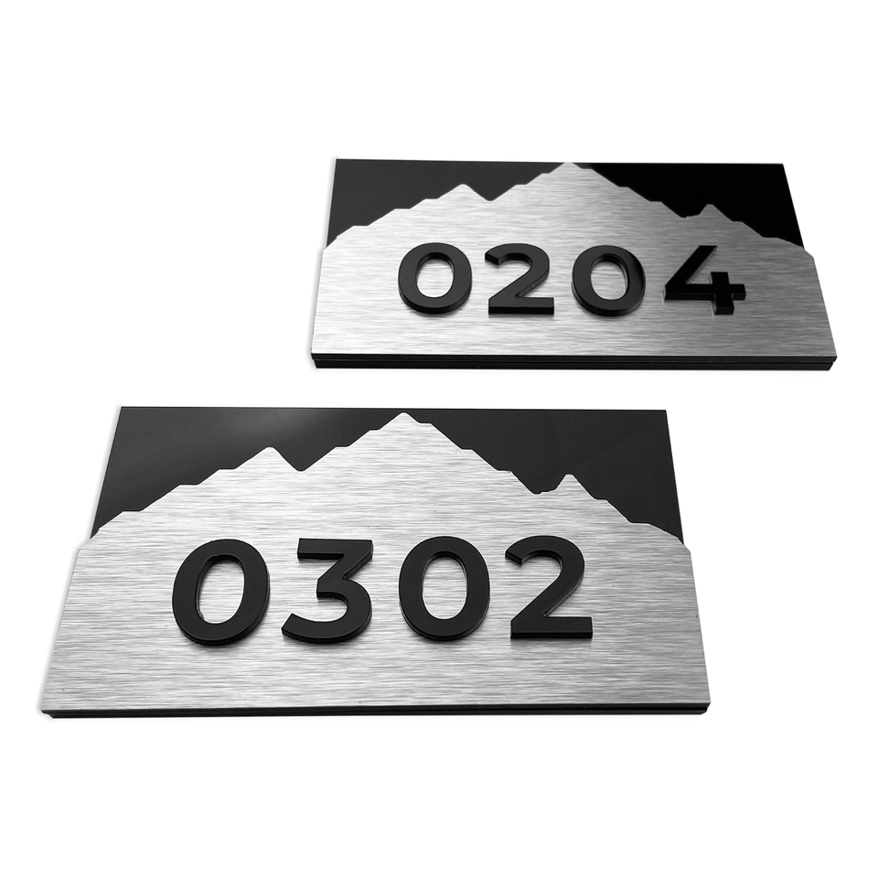 Suite Room Sign - Apartment Signage - Custom Number Plates - Hotel Door ...