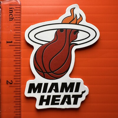 Miami Heat NBA Basketball Color Sports Decal Sticker (Free Shipping) | eBay