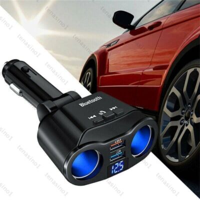 2Fach Verteiler Kfz Auto für 12V/24V Zigarettenanzünder Doppelsteckdose ...