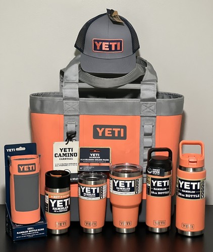 Yeti Camino CORAL🪸 Camino 35 + Ramblers LIMITED EDITION OG RARE LE NWT ...
