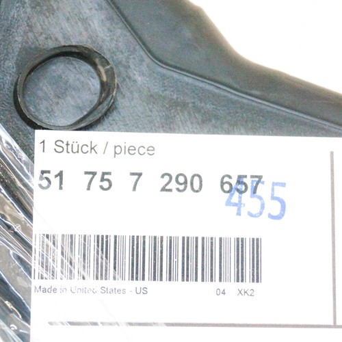 NEW BMW X5 F15 EXTERIOR LEFT PARTITION PANEL COMPARTMENT 51757290657 ...