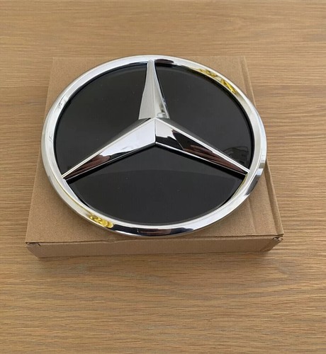 Chrom Silber Stern Emblem Grill Logo Mercedes-Benz 2012-2018 W205 W212 ...