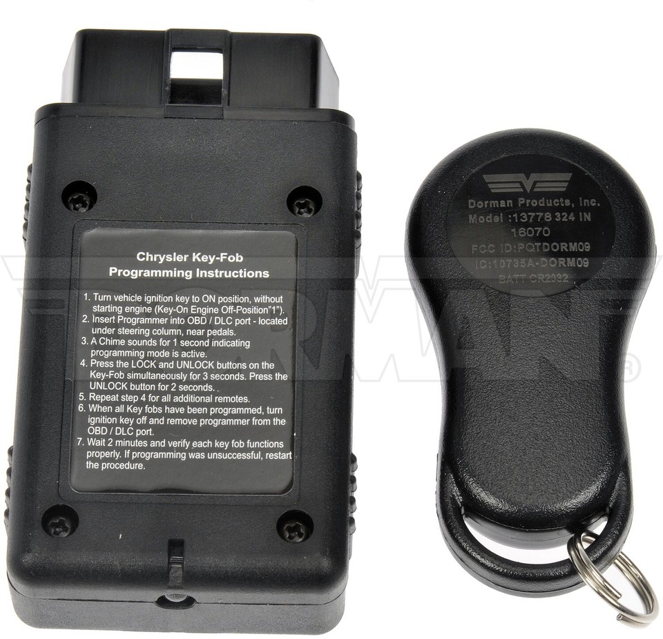 Keyless Entry Transmitter Dorman For 2000-2001 Plymouth Neon | eBay