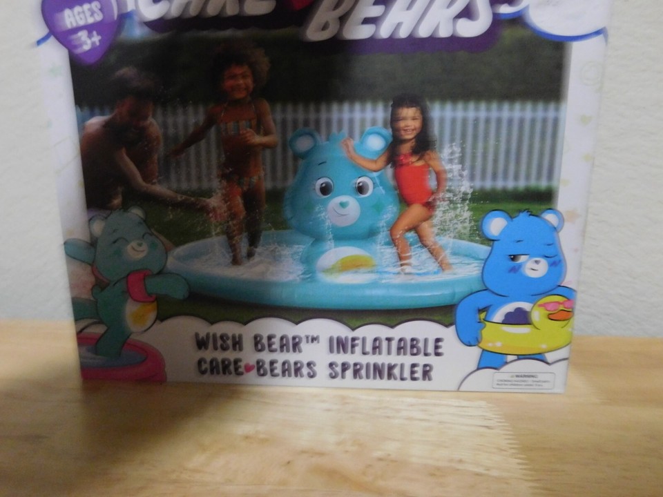 New Cloudco Care Bears Wish Bear Inflatable Care Bears Sprinkler | eBay