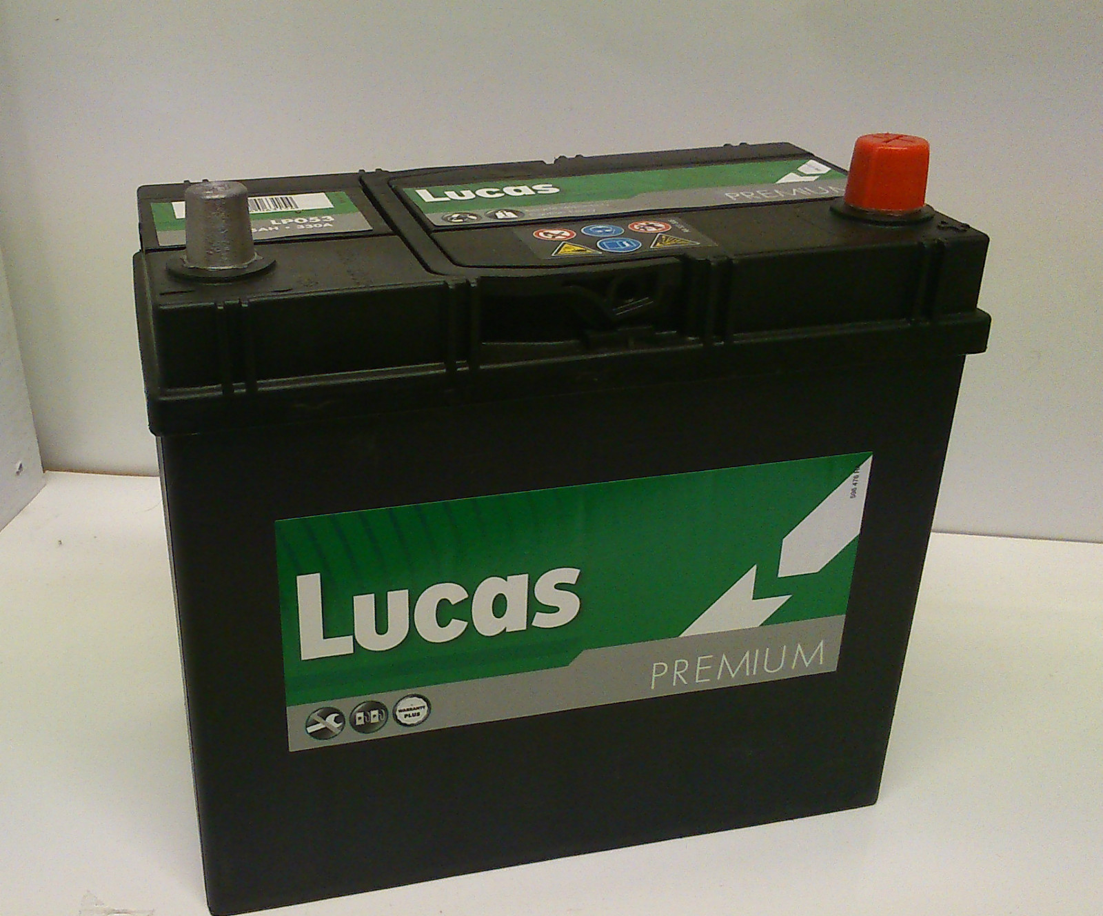 Lucas LP053 / 048 Car Battery = YBX5053 YBX3053 YUASA, VARTA B32, BOSCH ...