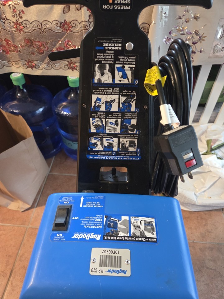 Rug Doctor Mighty Pro Blue Commercial Carpet Cleaner MP-C2D | eBay