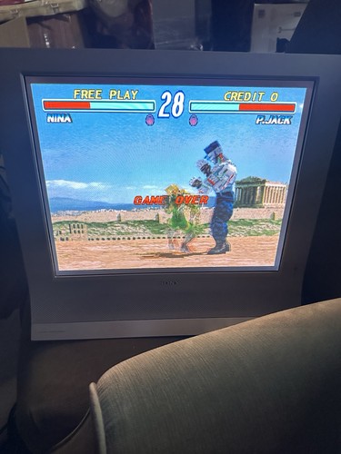 Vintage Sony 19" TV LCD Multifunction Display MFM-HT95 Silver Works No ...