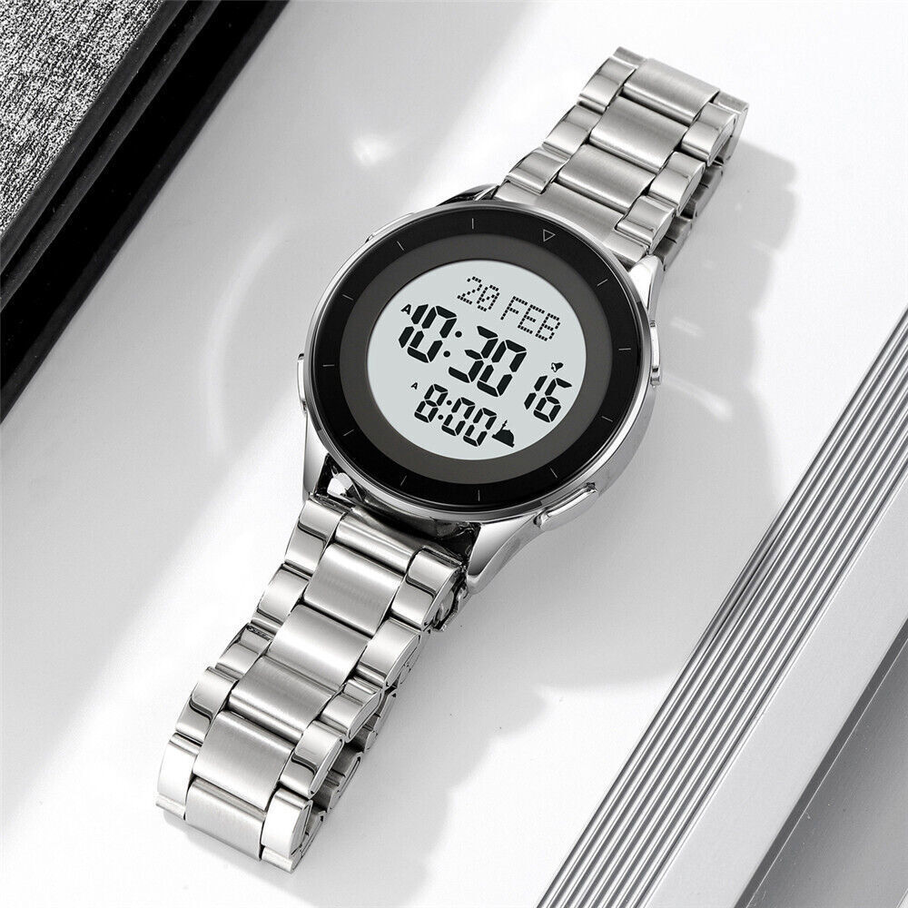 SKMEI Men Watch Muslim Prayer Wristwatch Qibla Time Reminder Male ...
