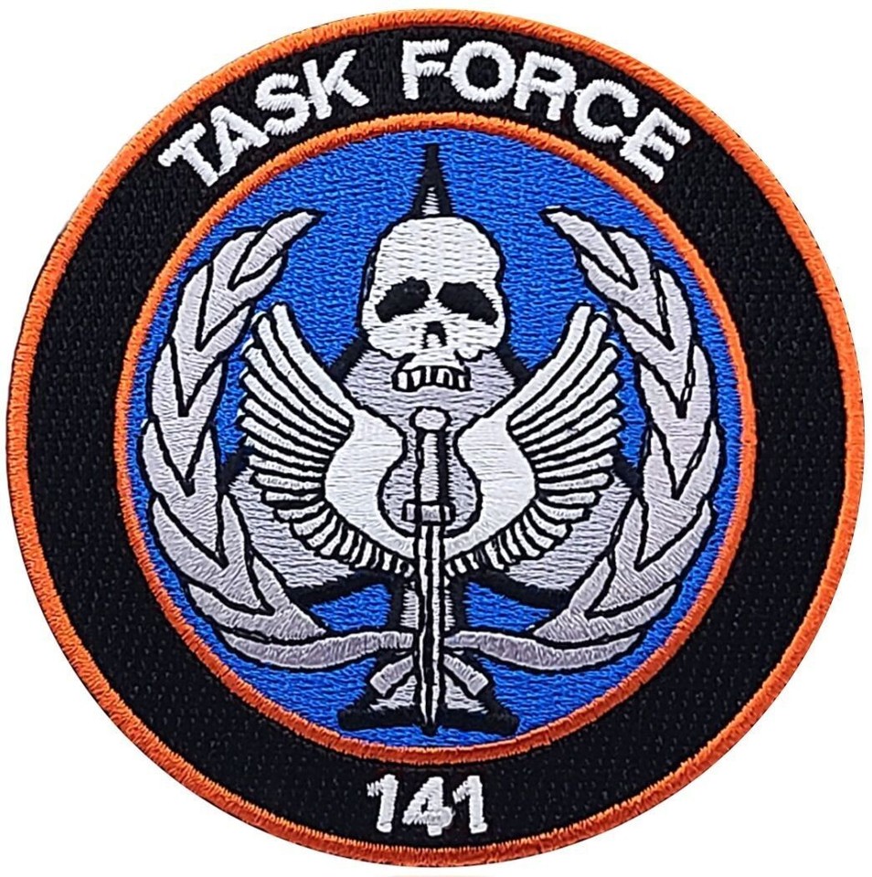 Call of Duty Modern Warfare Shadow Company Spade Patch -2PC IRON ON 3.5 ...