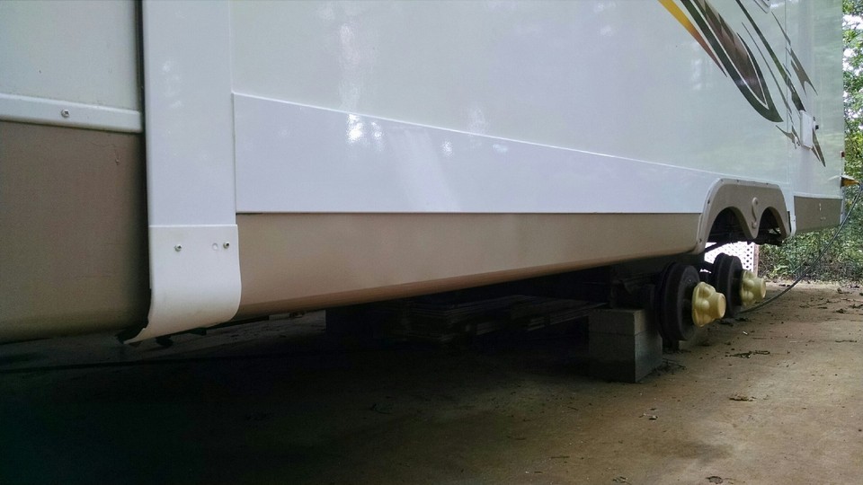 92" White Aluminum Off Set T Molding Slide Out Box Trim | RV-545 | 4 1/ ...