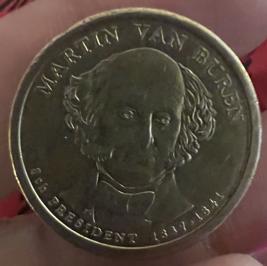 Martin Van Buren Dollar Coin 1837-1841. 2008p On The Side Of Coin | eBay