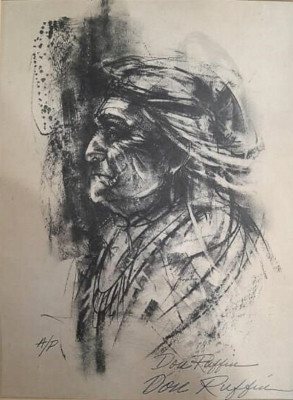 Don Ruffin Signed Artist Print Matted and with Silver Metal Frame | eBay