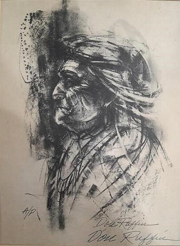 Don Ruffin Signed Artist Print Matted and with Silver Metal Frame | eBay