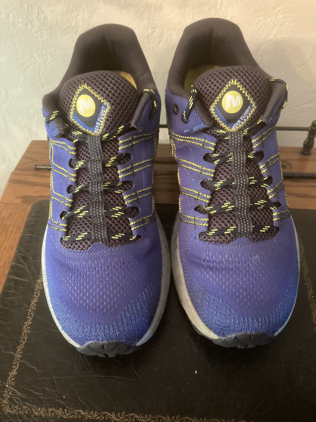 Merrell Moab Flight Vibram Sneakers Mens 9 Nice!! - Gem