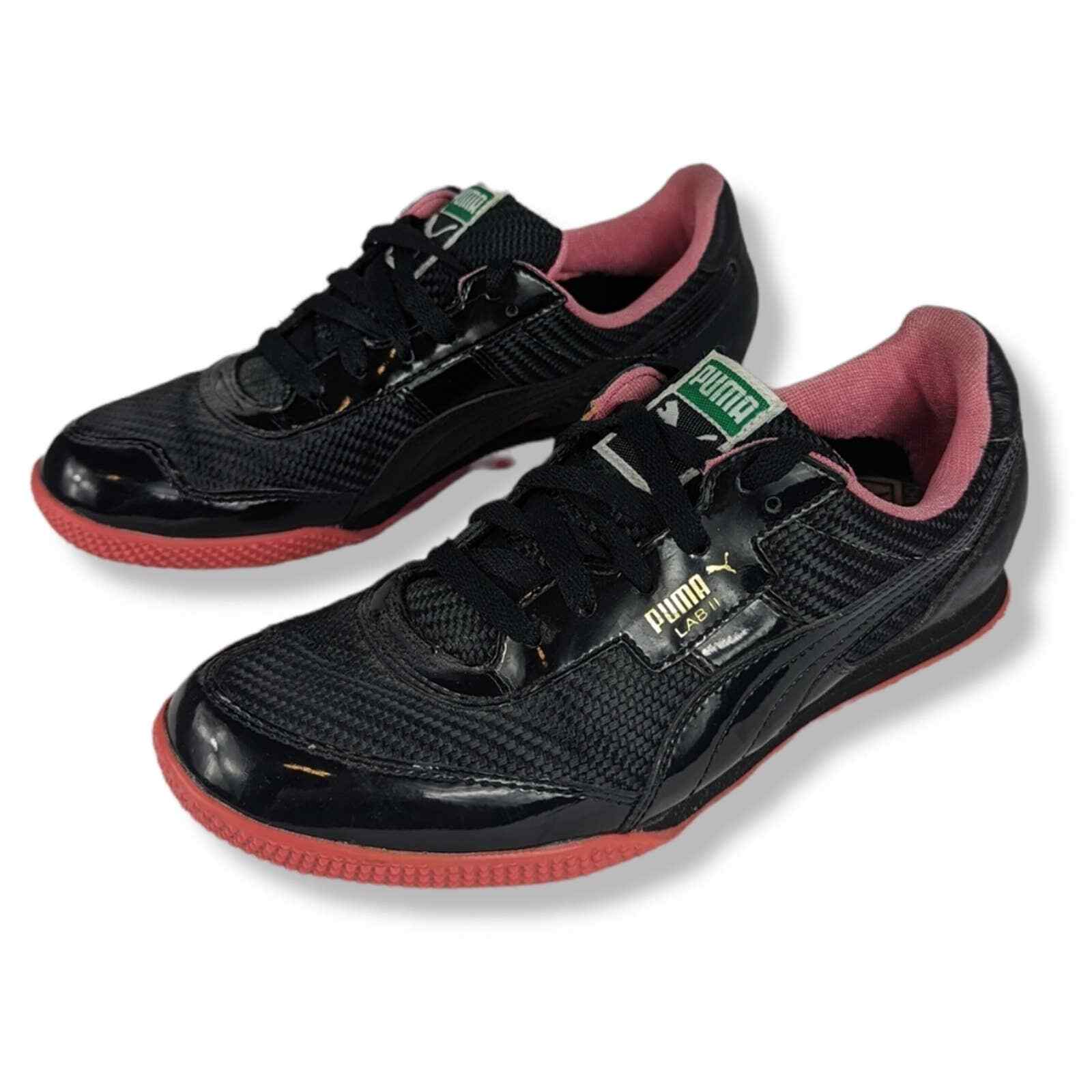 PUMA Lab ii Black and Pink Athletic Sneakers: US Wome… - Gem