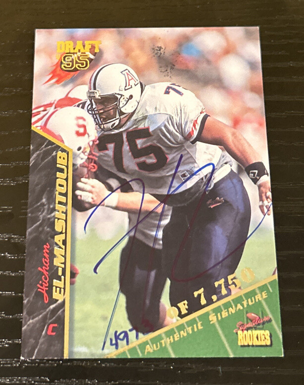 1995 Signature Rookies Hicham El-Mashtoub Auto /7750 | eBay