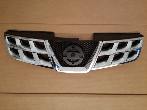 for 2011-2015 NISSAN ROGUE & SELECT Front Bumper Upper Grille Chrome ...