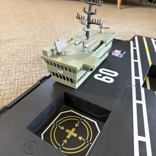 GI Joe USS Saratoga Aircraft Carrier Motorized Ship 2001 Hasbro Works ...