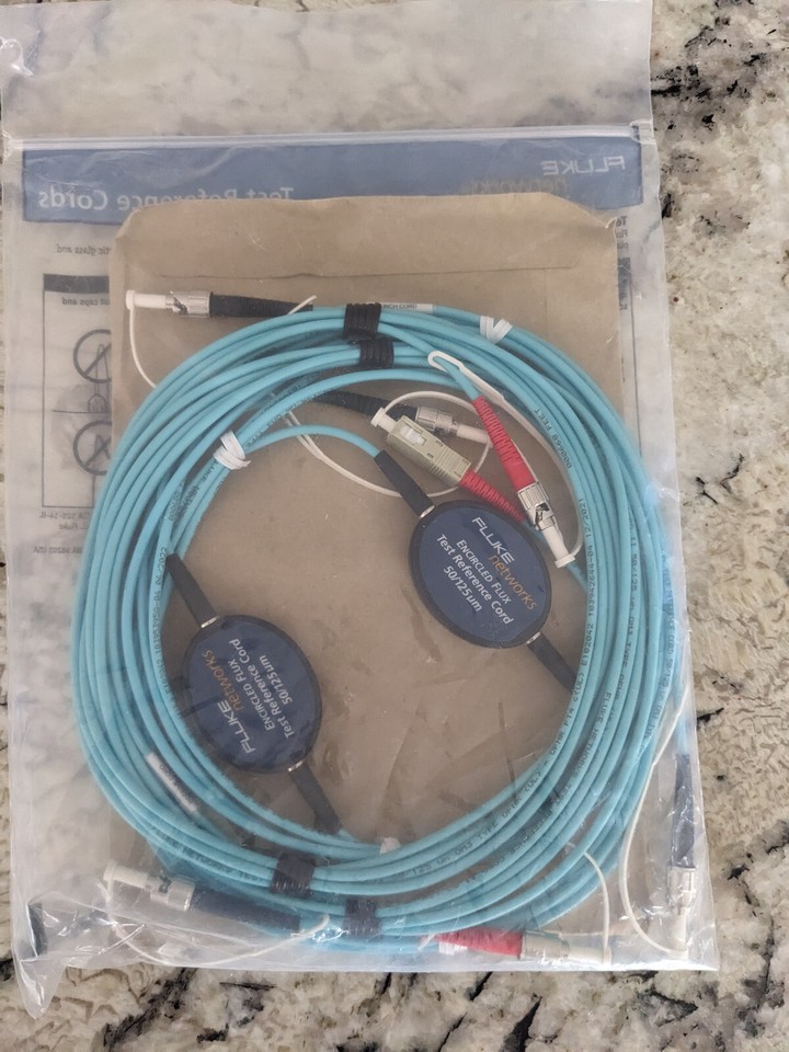 New Fluke Networks MRC-50EFC-SCSTKIT Network Accessory Kit ...