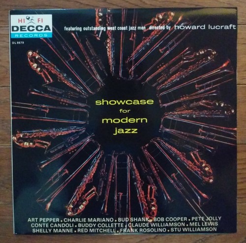 Showcase Modern Jazz Decca LP Lucraft Pepper Shank Manne Spain reissue ...