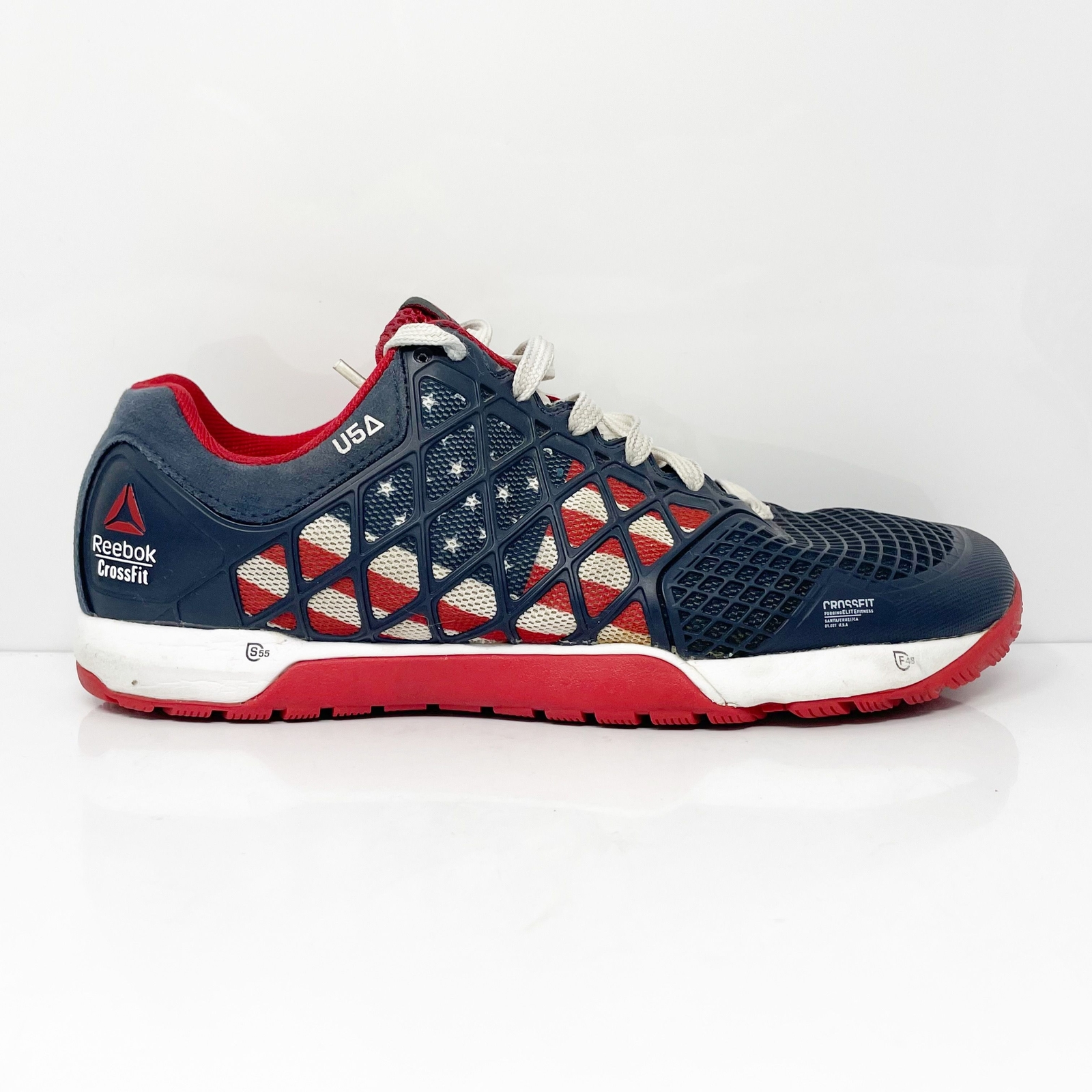 Reebok Womens Crossfit Nano 4.0 M48466 Blue Running S… - Gem