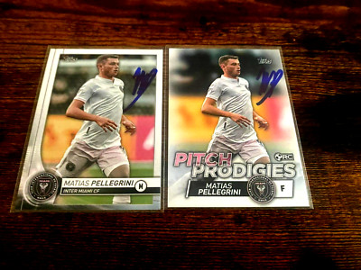 Inter Miami CF 2020 Partially Signed TOPPS MLS TEAM SET cards from ...