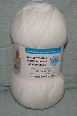 Loops & Threads Snuggly Wuggly White Yarn Fast Shipping New | eBay