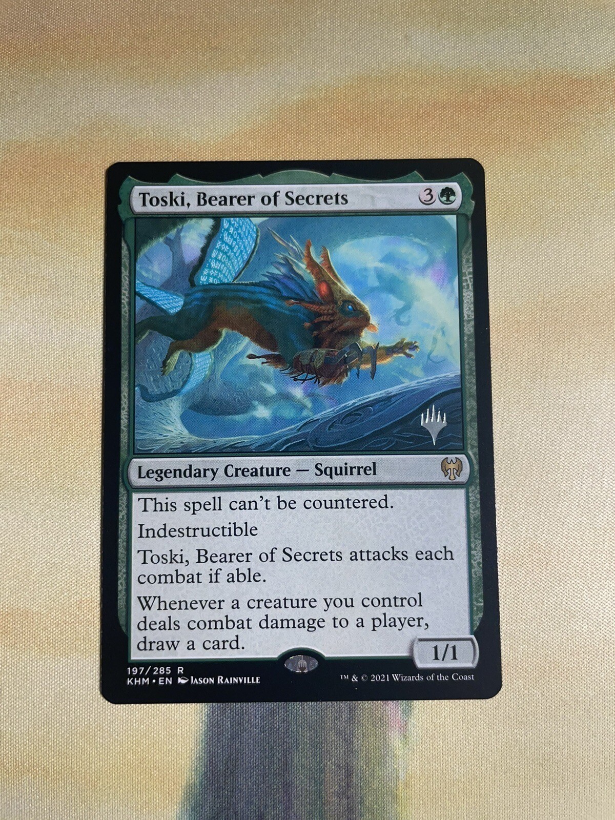 Toski, Bearer of Secrets - Promo Pack Promo Kaldheim - Magic The ...