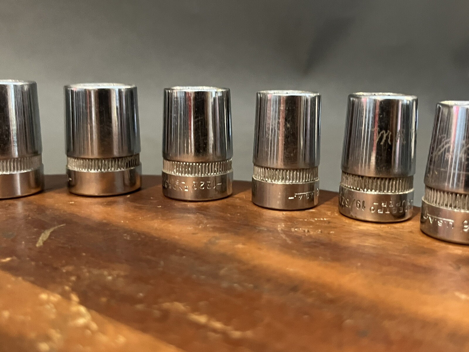 Vintage INDESTRO SUPER 1/2" Drive 13 Piece Socket Set | eBay