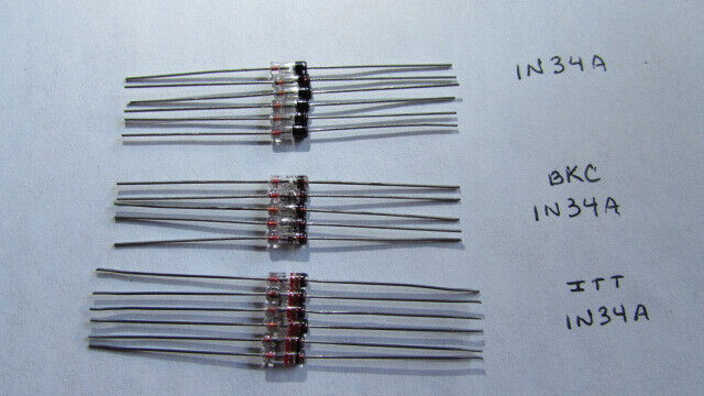 ITT 1N34A Germanium Crystal Diode for sale online | eBay