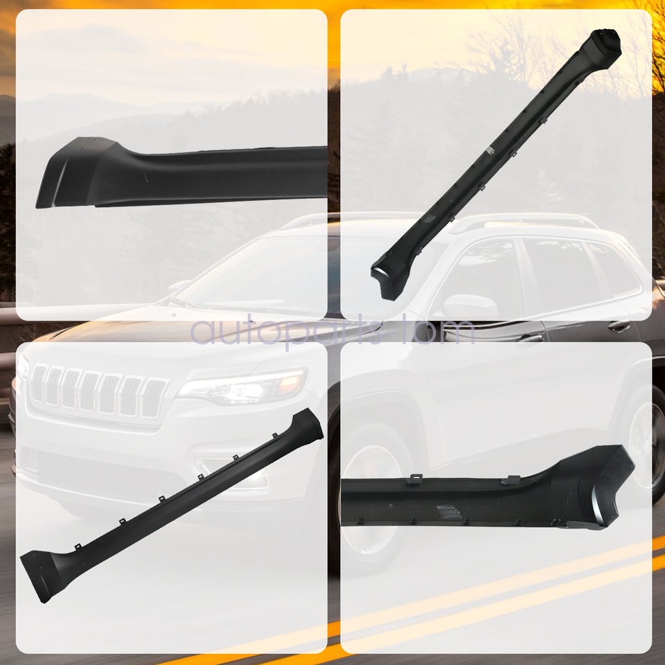 For 2014-21 Jeep Grand Cherokee Rocker Molding Panel Black 5NP51RXFAA ...