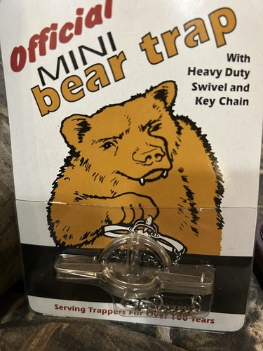 F.C. TAYLOR Official Mini Bear Trap Traps Trapping Collectibles | eBay