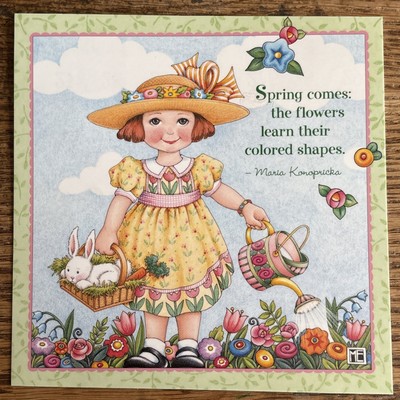 Mary Engelbreit Recycled Calendar Print-Spring Comes | eBay