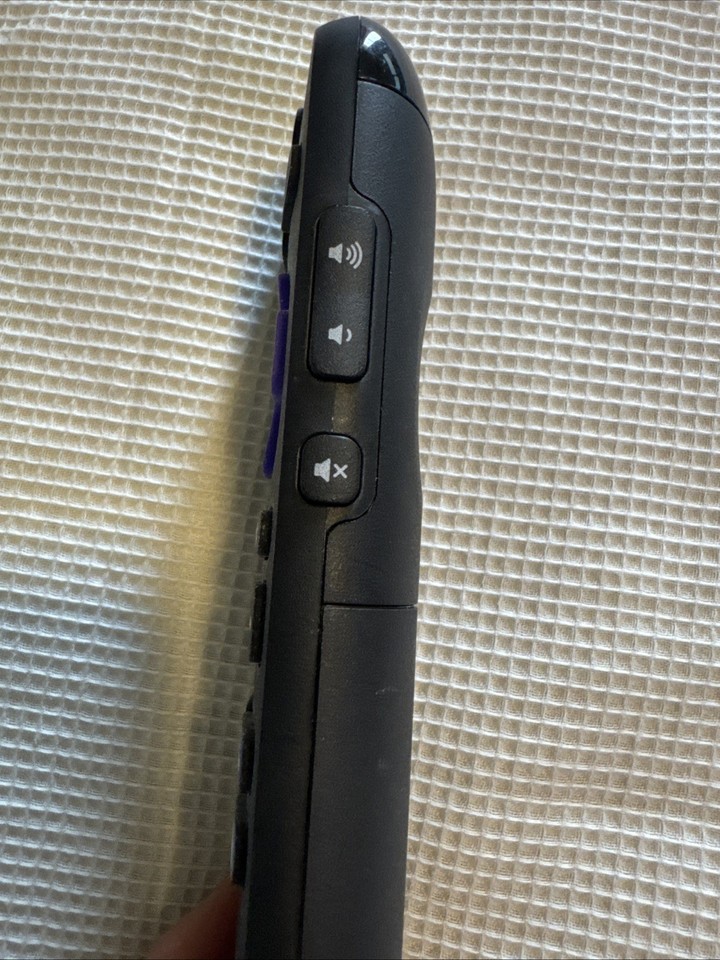 Roku TV Streaming Remote Control w/ Shortcut Buttons Netflix Hulu ...