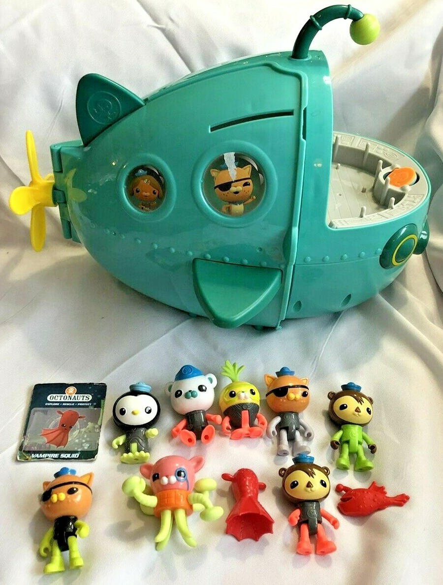 Fisher Price Octonauts Gup-A Deluxe playset vehicle Sub With Extra ...