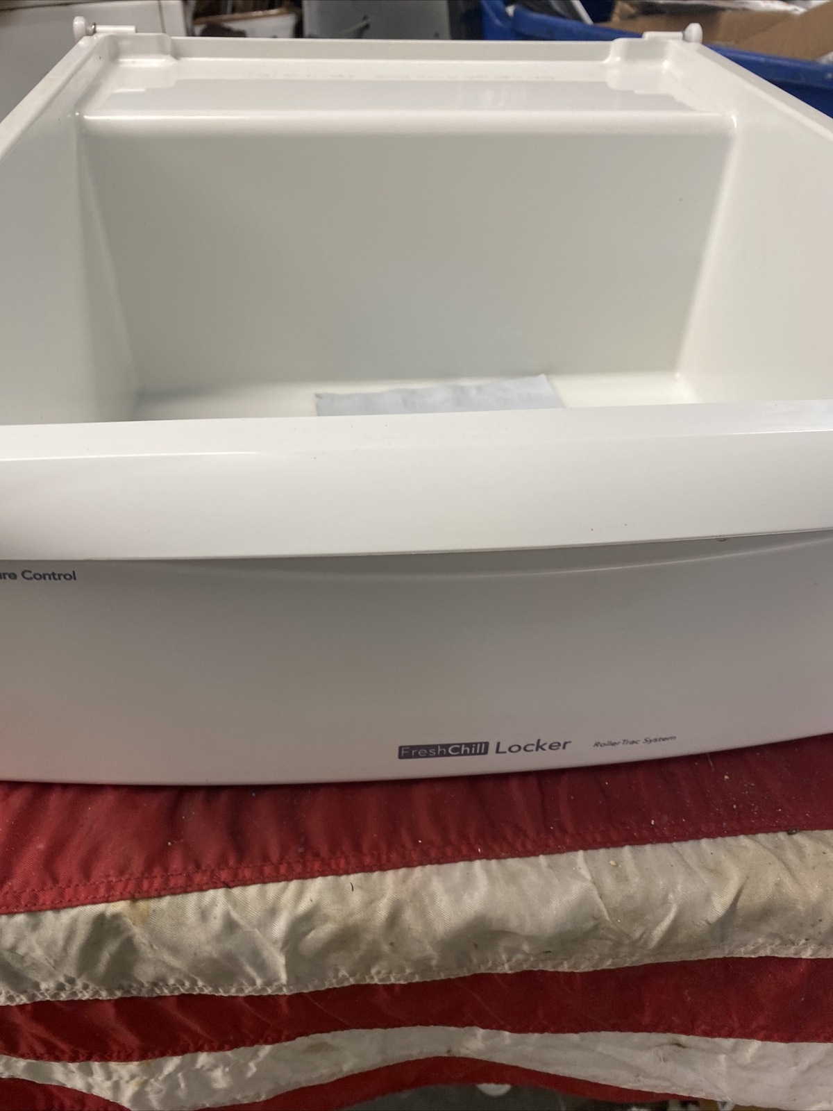 KitchenAid Superba Refrigerator Bottom Drawer w/ cover 16 1/2" x 18 ...