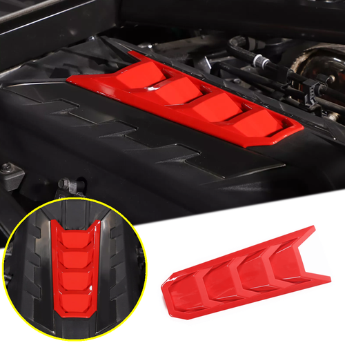 Car Engine Shroud Cover Panel Trim For Corvette C8 2020-2025 ...